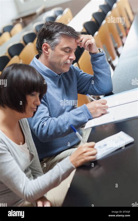 Taking Lecture Hi Res Stock Photography And Images Alamy