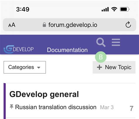 Mac Dock Icon Mobile Website UI GDevelop General GDevelop Forum