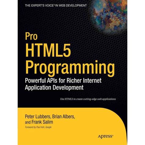 Pro Html5 Programación Potente Api Para Desarrollo De Aplicaciones De
