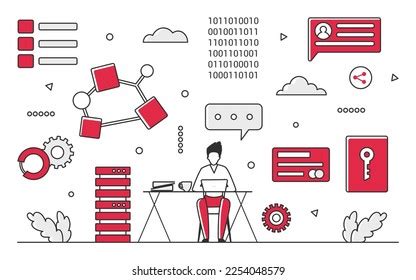 Work Task Optimization Effective Task Management Stock Vector Royalty