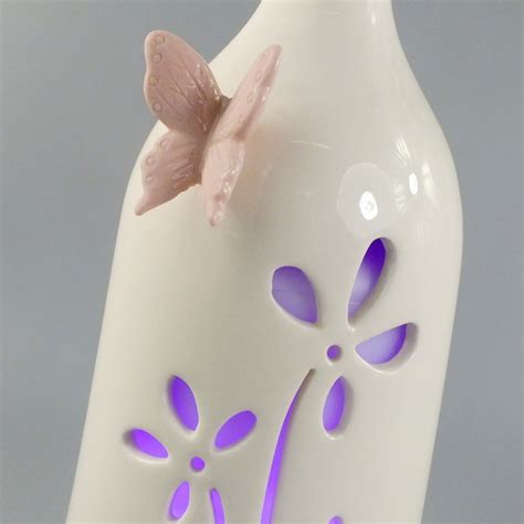 White Butterfly Aroma Diffuser LED Home Decor Light Diffuser