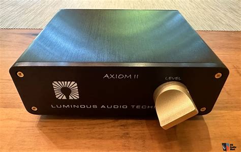 Luminous Audio Axiom Ii Signature Passive Pre Amp For Sale Us Audio Mart