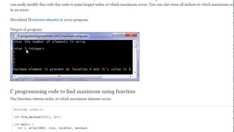 24 Arabic C Programming More Programs Youtube