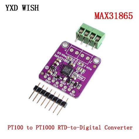 Max31865 Temperature Sensor Module Gy Max31865 Rtd Digital Conversion