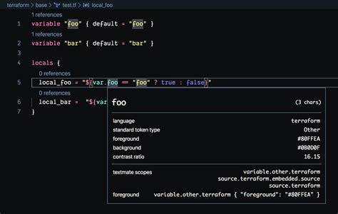 Equality Being Treated As Assignment · Issue 320 · Hashicorp Vscode Terraform · Github