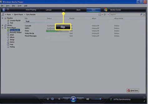 How To Rip Music From CDs Using Windows Media Player 11
