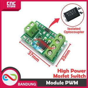 Jual HIGH POWER MOSFET SWITCH RELAY MODULE PWM CONTROL ISOLATED OPTOCOUPLER Kota Bandung