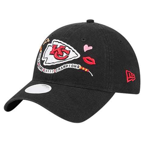 New Era Kansas City Chiefs Womens In Champs Era A Frame 9twenty Black
