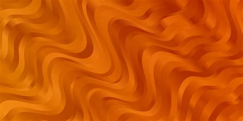 Light Orange Vector Pattern With Curved Lines 1949820 Vector Art At Vecteezy