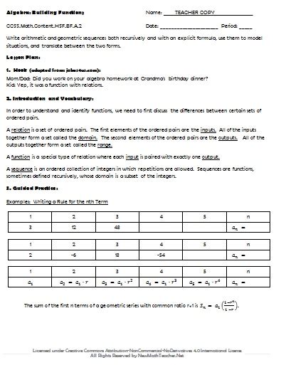 New Math Teacher Resources Including Math Lessons Activities Games And More