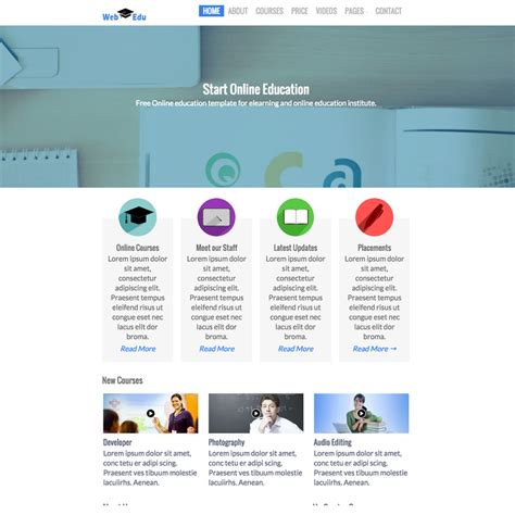 responsive web design template