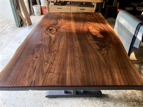 Custom Black Walnut Dining Table By Carstens Creations CustomMade Com