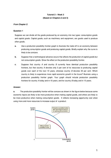 Tutorial 2 Solutions Tutorial 2 Week 3 Based On Chapters 2 And 3