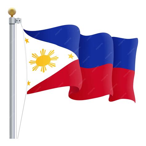 Philippines Star Vector Clipart