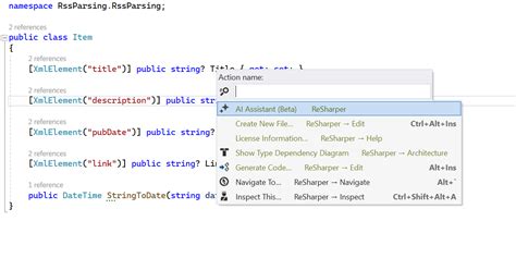 Ai Assistant Comes To Resharper The Net Tools Blog