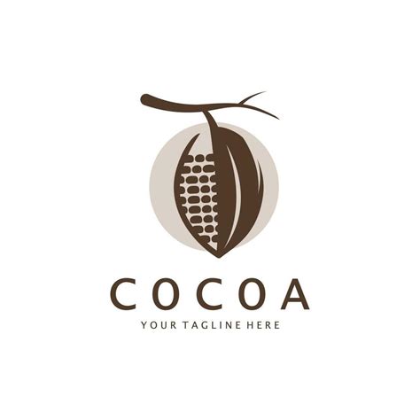 Vector Cocoa Flat Logo Template With White Background 33329503 Vector Art At Vecteezy Vector Cocoa Flat Logo Template With White Background 33329503 Vector Art At Vecteezy