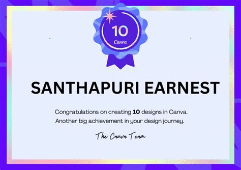 Santhapuri Earnest On Linkedin Thanks Canva Canvasart Canvadesign Canvadesignchallenge