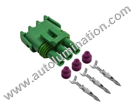 Gm 1 Bar Duralast Lt1 Ls1 Map Sensor Connector Shell Kit