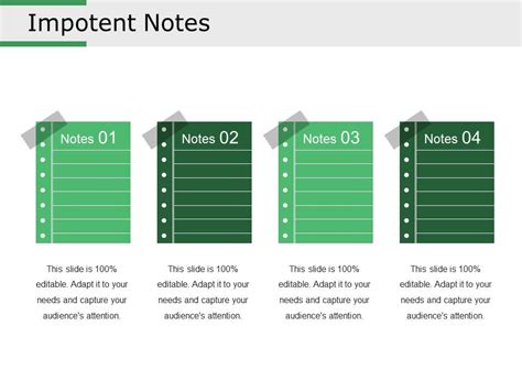 Impotent Notes Ppt Presentation Presentation Powerpoint Images