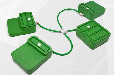 Woodworking Nestedflatmatrix Table Vacuum Cups Green Bvc