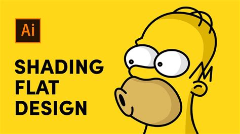 Illustrator Tutorial Shading A Flat Design Illustration Youtube