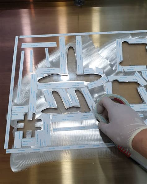 케이애드 Kad 골드스텐 전후광 제작과정 골드스텐골드스텐미러금색간판