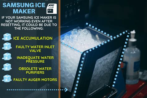 Why Is My Samsung Ice Maker Not Working After Reset
