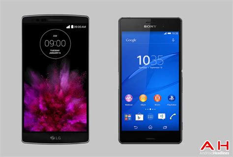 Phone Comparisons Lg G Flex Vs Sony Xperia Z