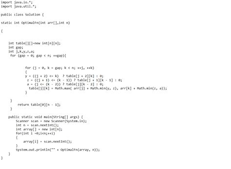 Use Dynamic Programming To Solve The Following This