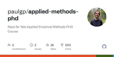 Github Paulgp Applied Methods Phd Repo For Yale Applied Empirical Methods Phd Course