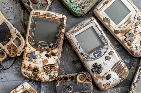 Trendy Gadgets Of The 90s Assorted Popular Electronic Devices And Tech
