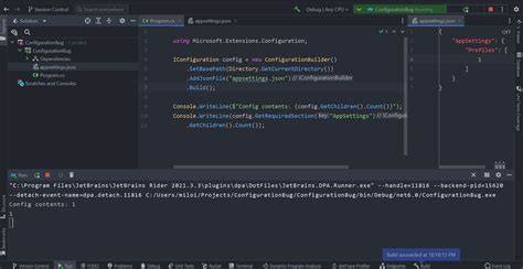 Configurationbuilder Ignores Sections Containing An Empty List Issue Dotnet Runtime