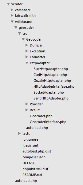 Php Class Geocoderadapterbuzzadapter Not Found Stack