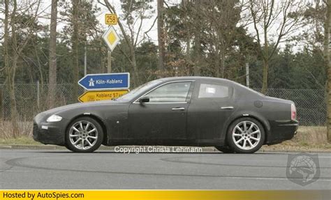 The Spies Break First Pics Of The Upcoming Maserati Quattroporte Coupe Part Three AutoSpies