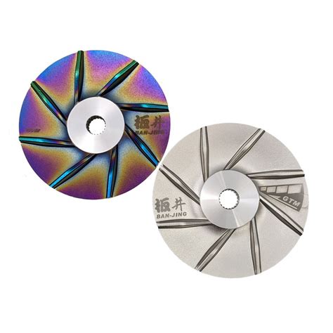 Ban Jing Forged Gy6 150cc Variator Drive Face Silver Gy6racing