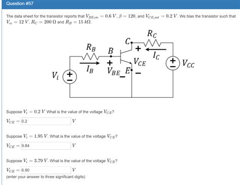 Solved Question Assume An Ideal Offset Model With VON Chegg