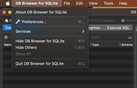 Mac下的dbbrowser For Sqlite 数据库可视化工具如何设置中文环境db Browser For Sqlite Mac Csdn博客