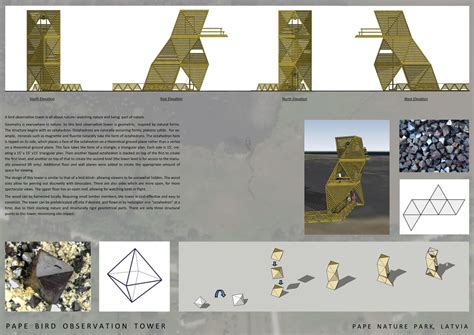 Architecture Project Triangular Timber Structure Integrating Hand