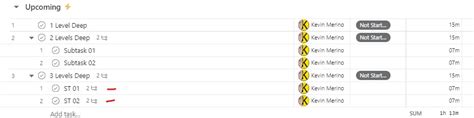 Subtask Actual Time Not Adding Up To The Parent Task S Closed Asana