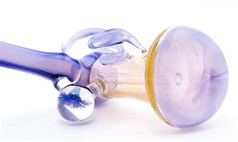 Hammer Bubbler Water Pipe Purple Sexy Twisty By Steve K 1022 Elev8