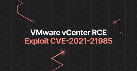 How To Exploit The Vmware Vcenter Rce With Pentest Cve 2021 21985 Pentest Tools