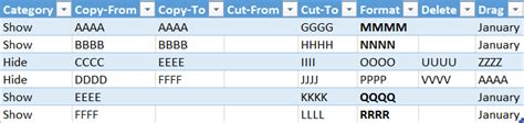 Excel Bug Inconsistent Behavior When Cutcopy Pasting Across Filtered
