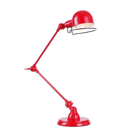 Настольная лампа 73х12 см красная Delight Collection KM037T-1S red ...