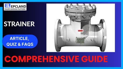 Strainer A Comprehensive Guide 5 Faqs And Quiz Blog Epcland