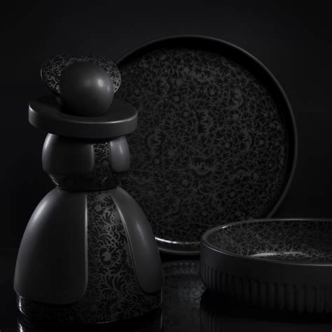 Royal Delft Collar Bowl No 1 Black Reflection The Cushion Shop