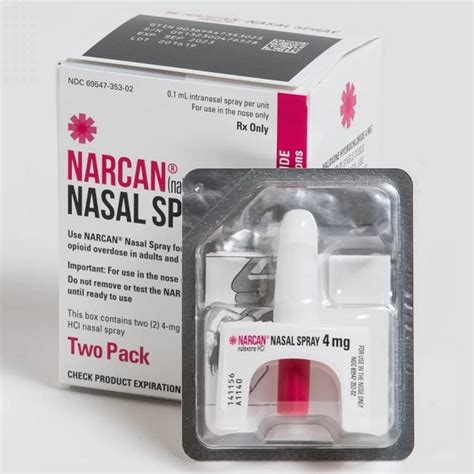 进展narcan纳洛酮鼻腔喷雾剂美国获批非处方治疗阿片类药物过量 百配健康 阅读越健康