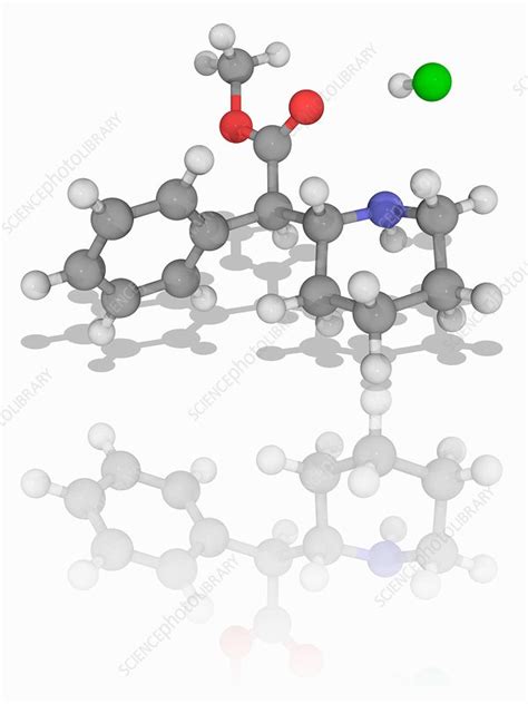 Dexmethylphenidate Hydrochloride Drug Molecule Stock Image F016 9691 Science Photo Library