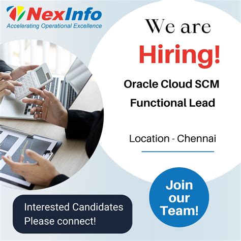 Kavitha Sekar On Linkedin Hiring Scmlead Oracleebs Oraclefusion Applynow Recruitment