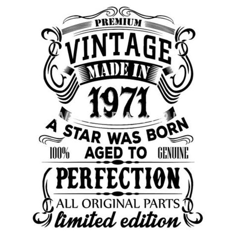 Vintage 1973 Birthday Born In 1973 Sticker By Antonio Kowatsch Artofit