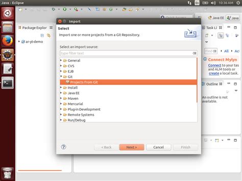 Trouble Creating Eclipsejava Projects From Git Repo Stack Overflow